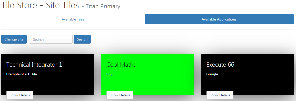 SIMS ID Tile Store Walkthrough for TIs | ESS Portal
